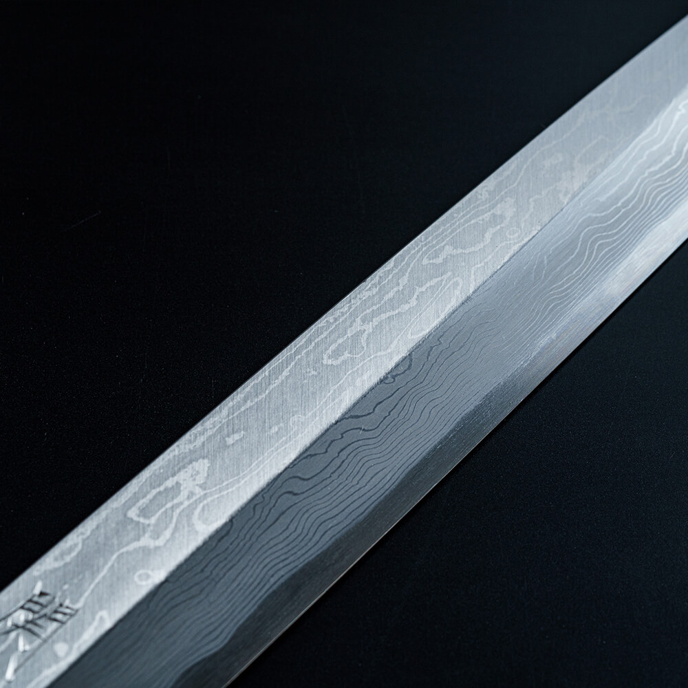 関孫六 青紙鋼ダマスカス(青紙2号) 柳刃 270mm | 貝印公式 関孫六 青紙鋼ダマスカス(青紙2号) 柳刃 270mm | 貝印公式